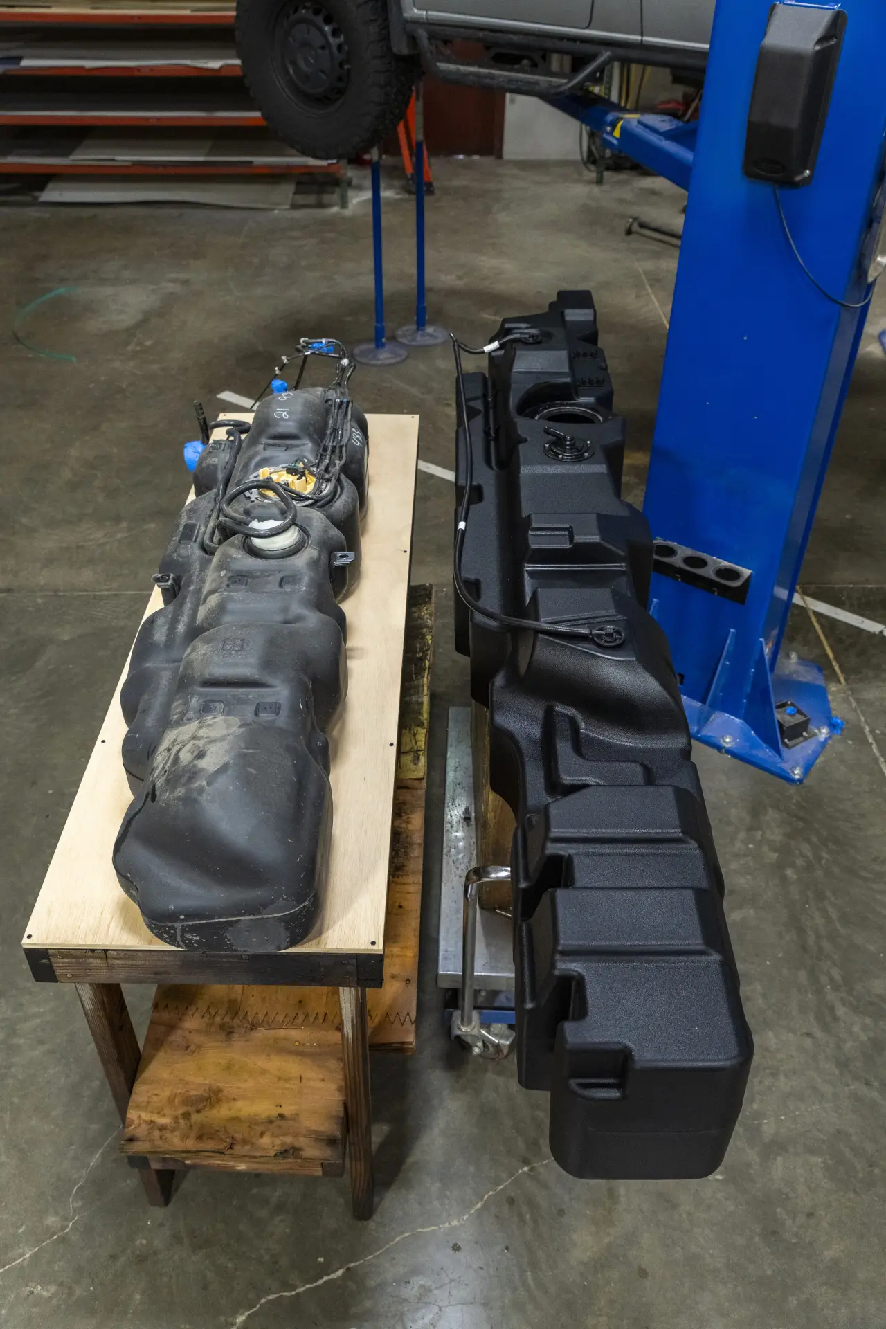 Auxiliary Fuel Tank Installation for Vans | Extended Range Solutions ...