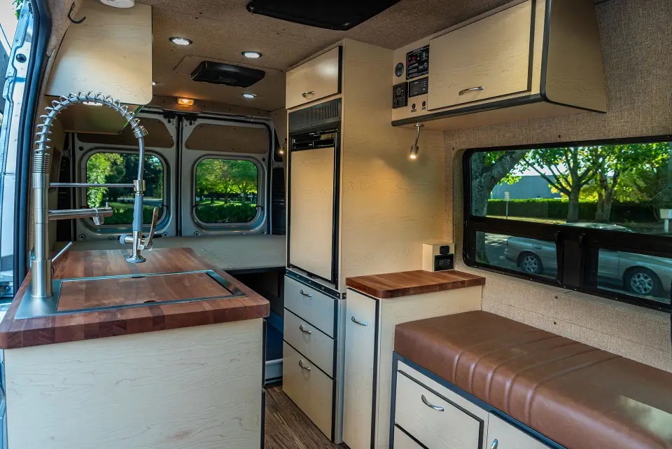 Custom Van Interior Options | Layouts, Materials & Finishes | Van ...